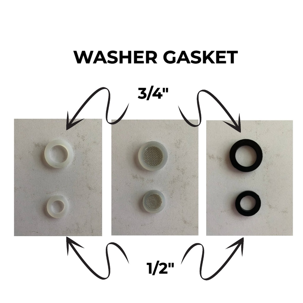 1pcs 1/2" , 3/4"INCH 1PCS FLEXIBLE HOSE WASHER GETAH PIPE THIN | THICK ...