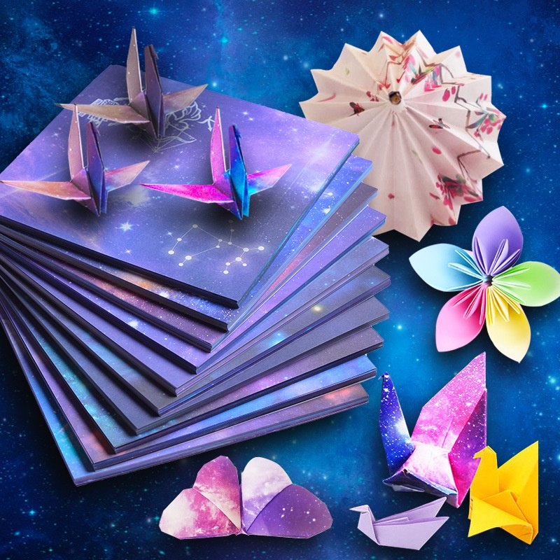 【GN106-009】15cm Star Origami double-sided constellation Square Paper 50 ...