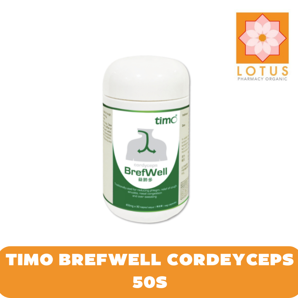 Timo Brefwell Cordyceps 50s | Shopee Malaysia
