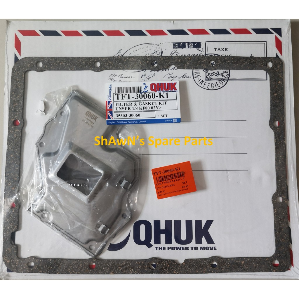 Auto Filter Kit Set Toyota Unser KF80 Suzuki Vitara SE416 ( TFT-30060-K1 ) QHUK ( RUBBER / PAPER ...