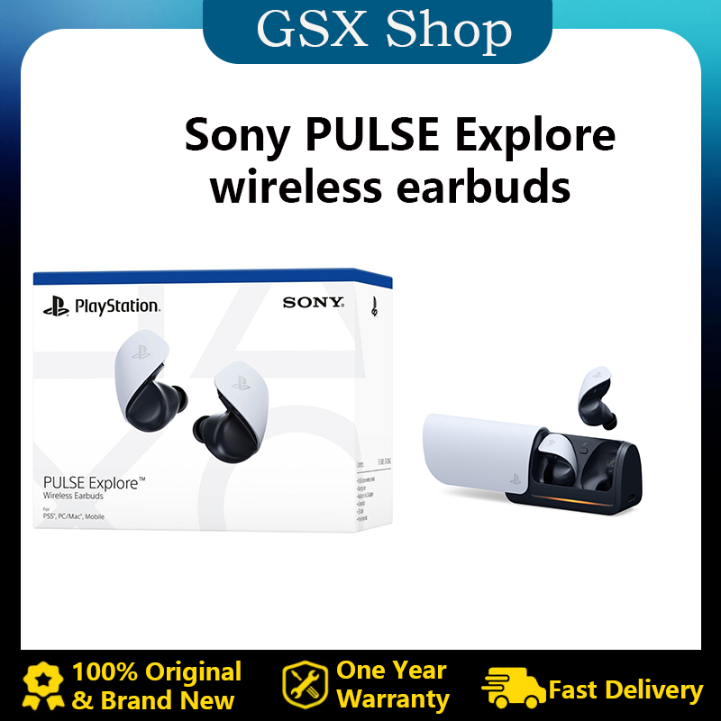 Sony Interactive Entertainment - PULSE Explore wireless earbuds - White ...