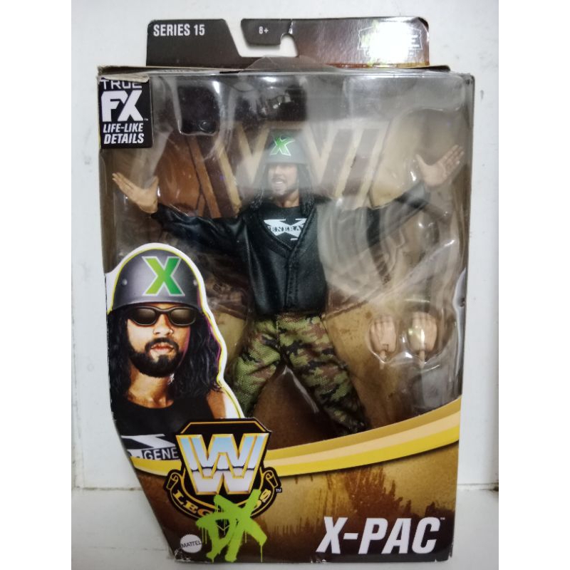 (Box Damage) Mattel WWE Elite Legends Series 15 X-Pac DX Wrestling ...