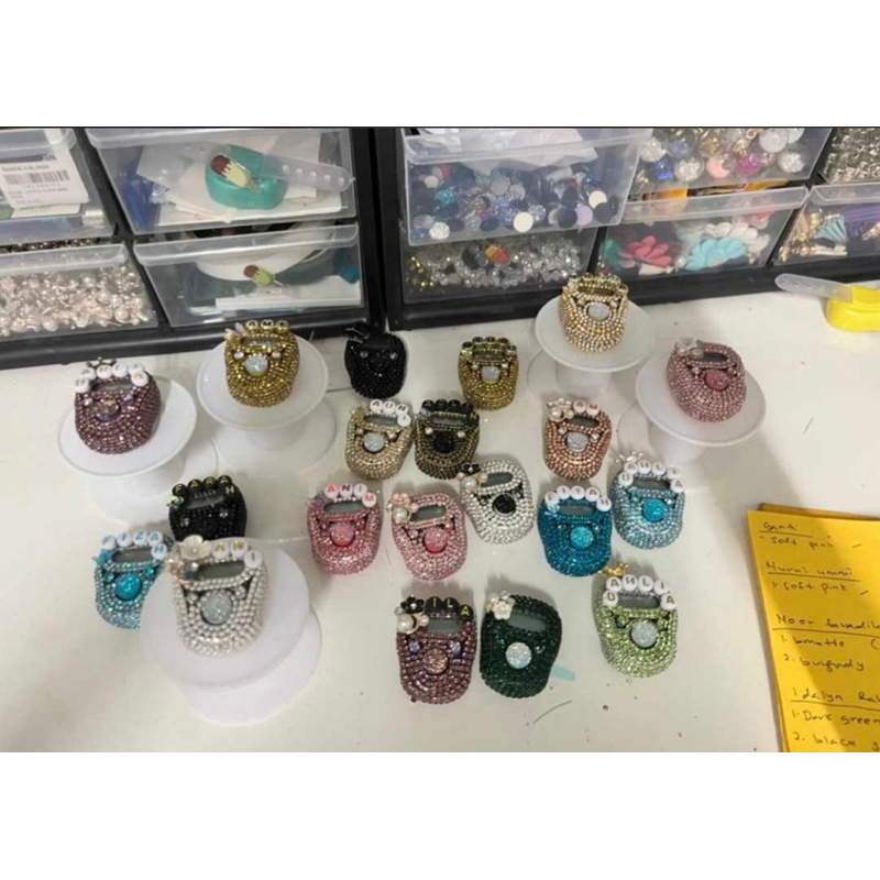 [CUSTOM NAMA] Tasbih Digital LED and LED beep sound Finger counter ...