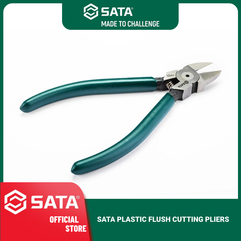 SATA PLASTIC FLUSH CUTTING PLIERS / SATA 70641 5'' / SATA 70642 6 ...