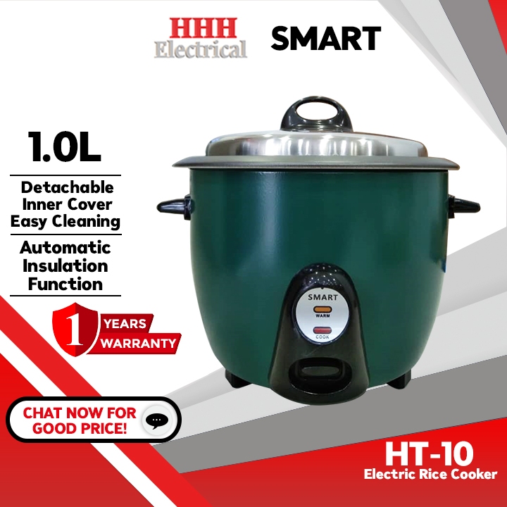 SMART HT-10 Electric Periuk Nasi Rice Cooker 1.0L | Shopee Malaysia