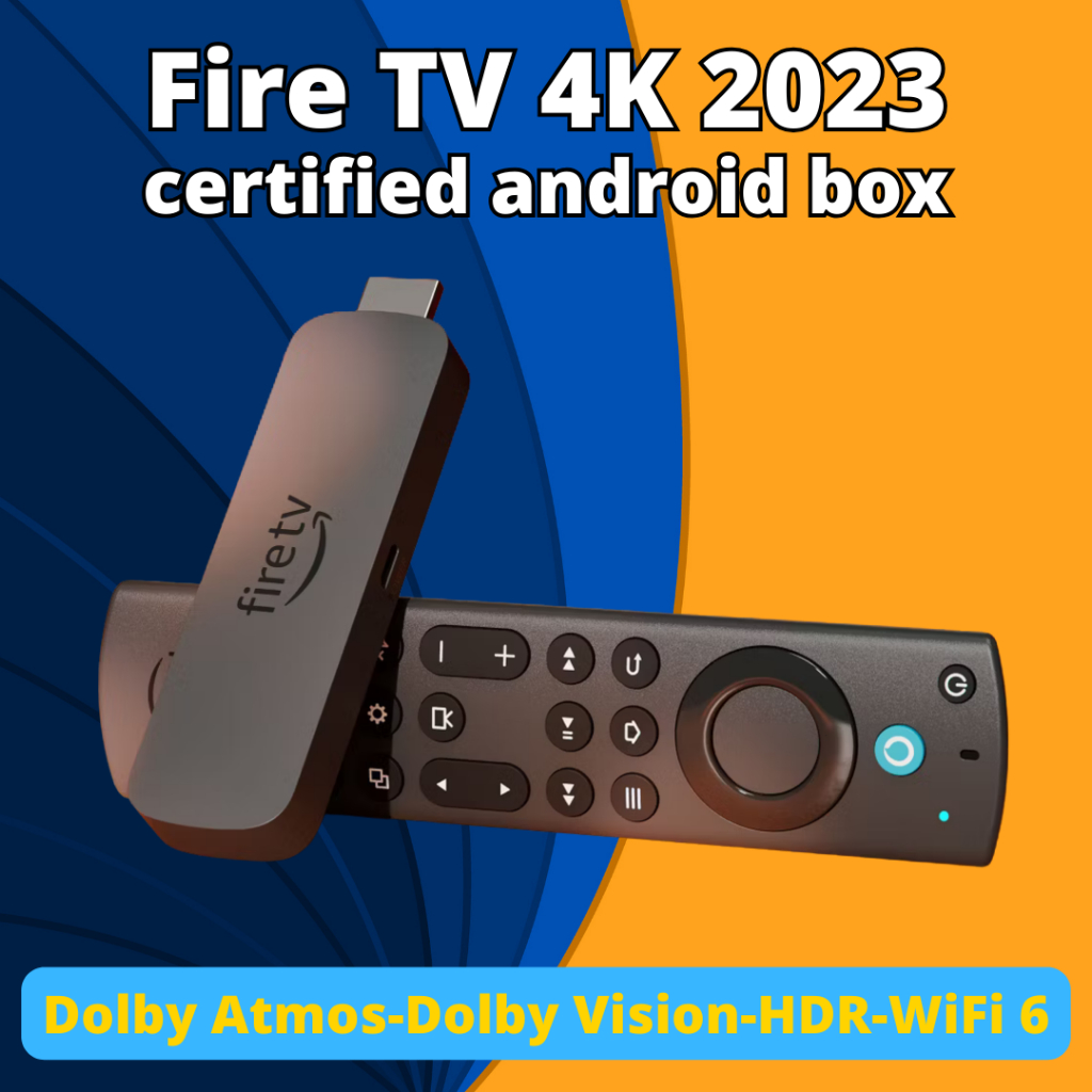 FIRE TV 4K 2ND GEN WIFI 6 ANDROID FIRE TV OS DOLBY VISION DOLBY ATMOS ...
