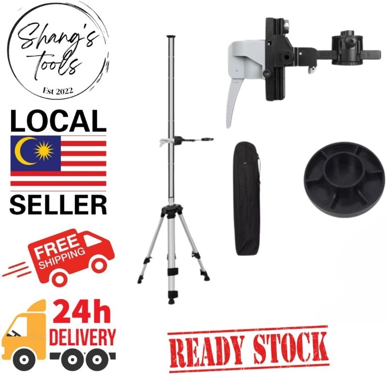 STAINLESS STEEL Laser pole / leveler pole / laser stand / Laser tripod ...