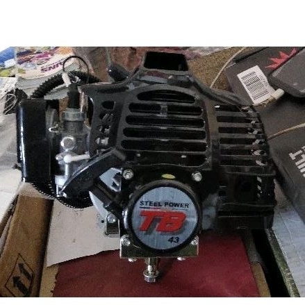 （Ready Stock) 100%Original STEEL POWER TB43 Brush Cutter Engine Only ...