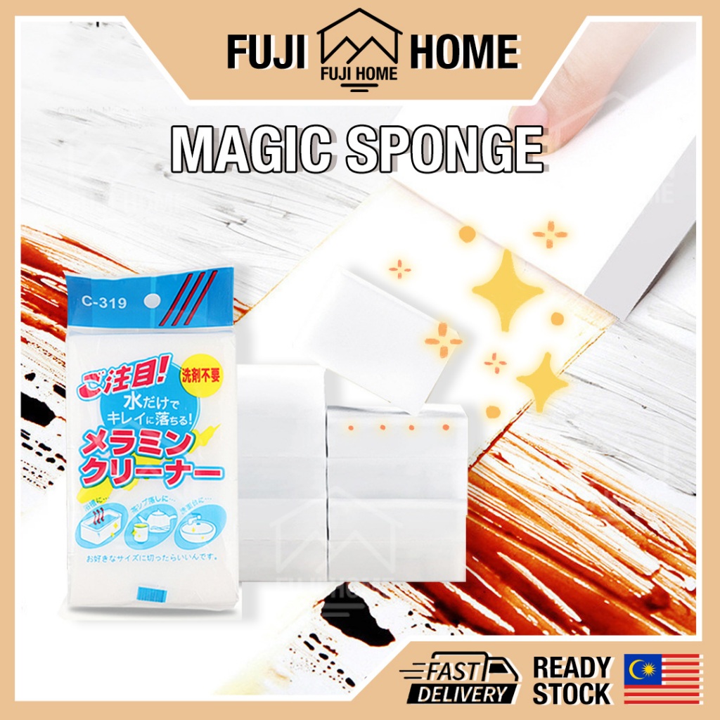 🏠READY STOCK🏠Magic Nano Sponge Multipurpose Powerful Foam Cleaner ...