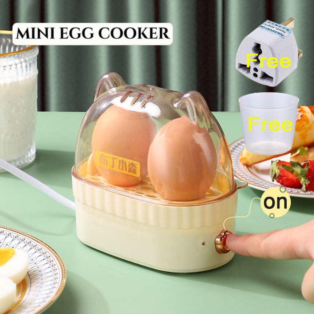 Mini Egg Cooker Electric 40ML 120W 220V Automatic Power Off Egg Steamer ...
