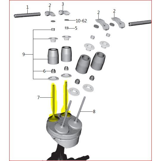 BAJAJ DOMINAR 400 V2 UG VALVE INTEK VALVE EXHAUST | Shopee Malaysia