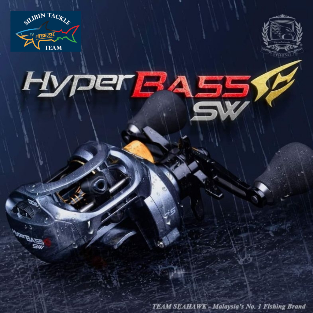 SEAHAWK HYPER BASS 200HSL BAITCASTING FISHING REEL🔥 | Shopee Malaysia