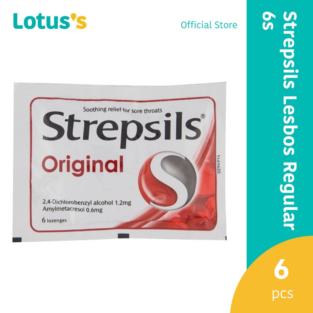 STREPSILS Lesbon Regular 6S | Shopee Malaysia