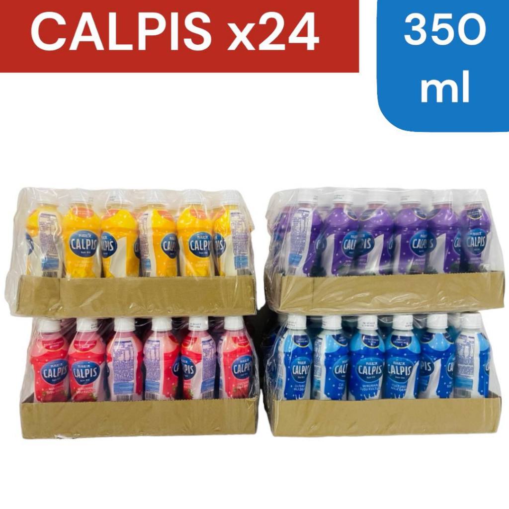 Calpis minuman susu kultur (350mlx24)/Calpis cultured milk drink(350mlx24) | Shopee Malaysia
