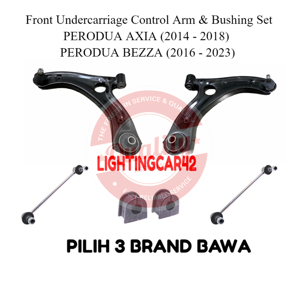 PERODUA PERODUA AXIA (2014-2016),BEZZA (2016-2023) Front Undercarriage ...