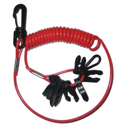Universal Kill Switch Keys with PU Lanyard (Mercury/Yamaha/Honda ...