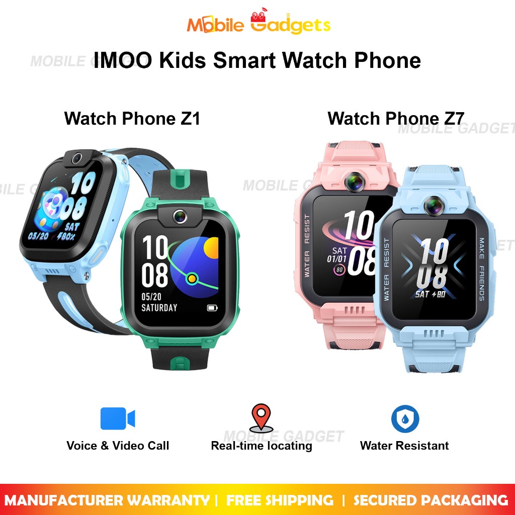 IMOO Kids Smart Watch Phone Z1 / Z7 | Video & Call | Original New Set ...