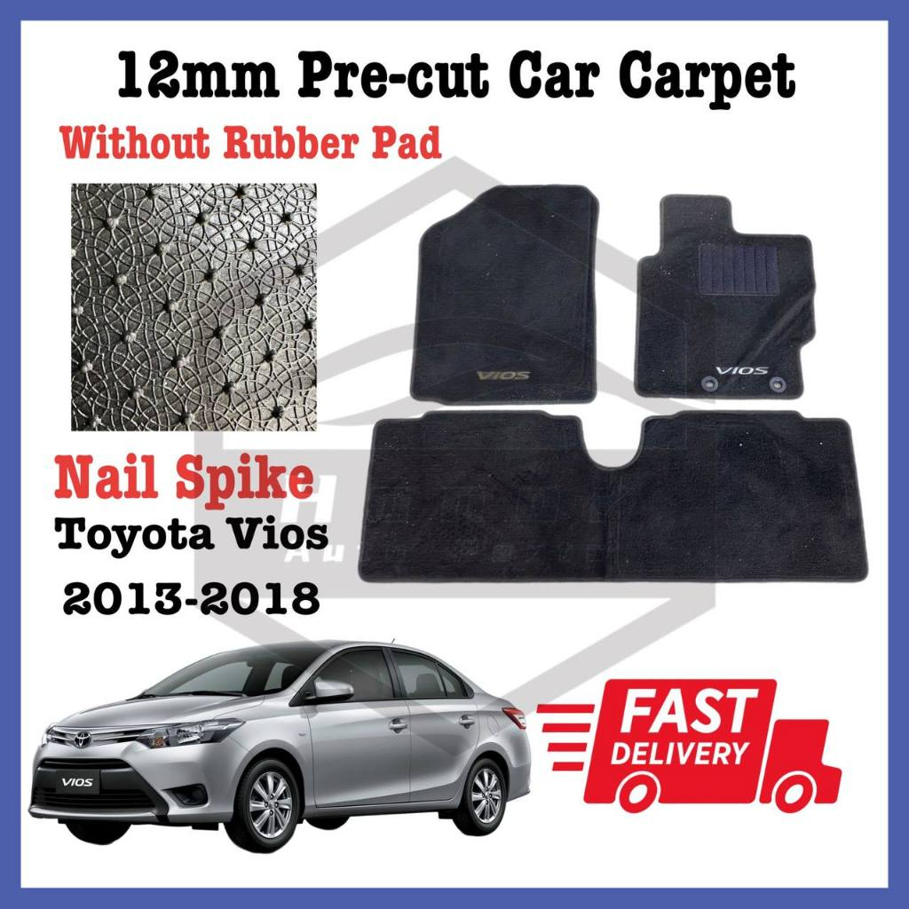 TOYOTA VIOS 2013-2018 12MM NAIL SPIKE WITHOUT RUBBER PAD | Shopee Malaysia