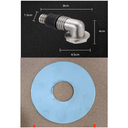 Drain Cover Custom-made SS304 (Direct connect washing machine hose to ...