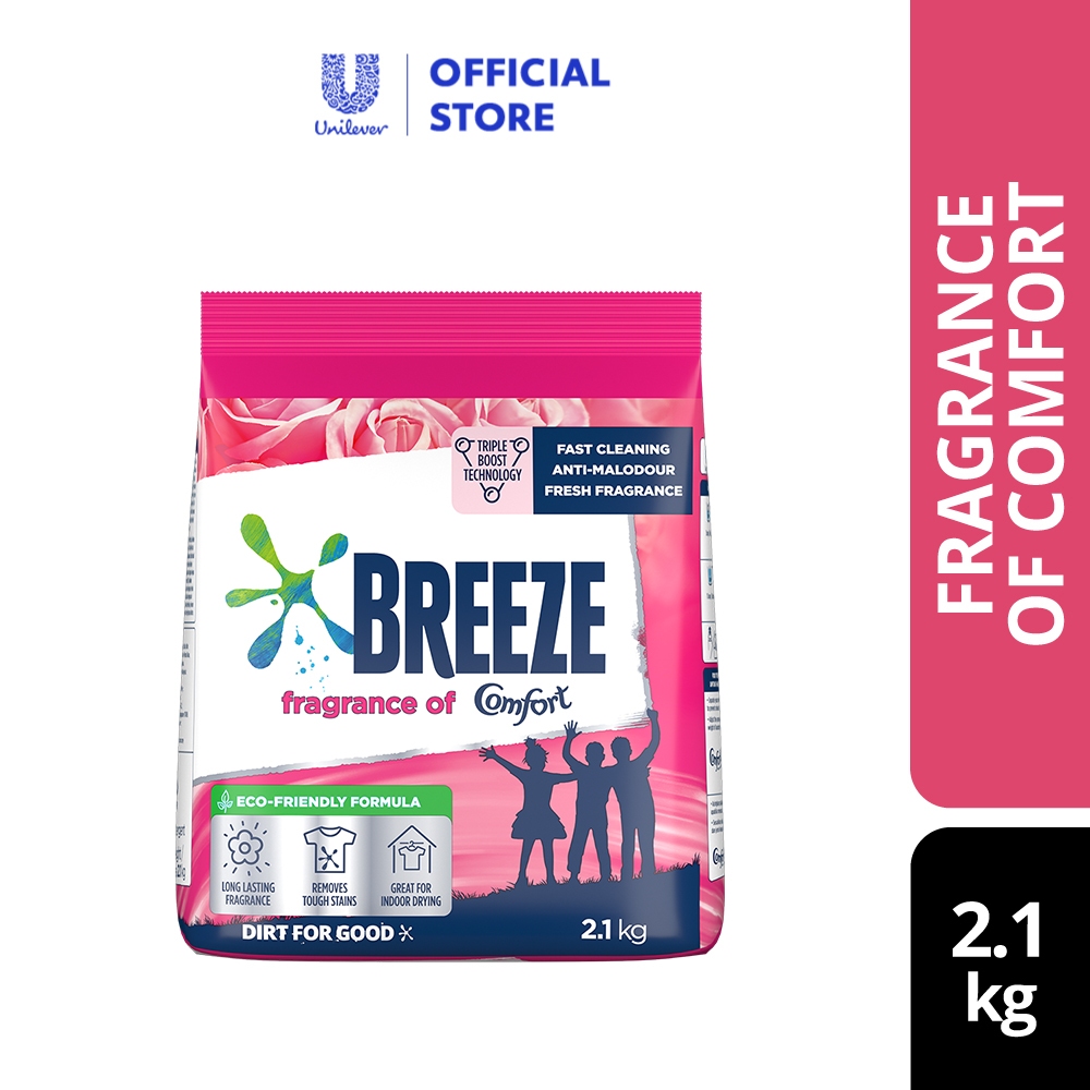 Breeze Powder Detergent Fragrance of Comfort (2.1kg) | Shopee Malaysia