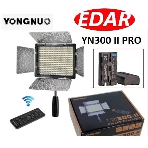 YONGNUO YN300-II 300 LED Camera / Video Light With remote | Shopee Malaysia