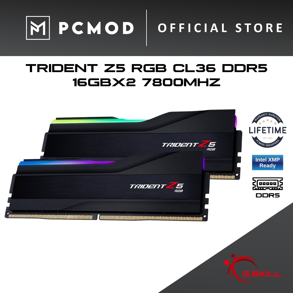 G.Skill Trident Z5 RGB Series | DDR5 7200Mhz CL34 , DDR5 7800Mhz CL36 ...