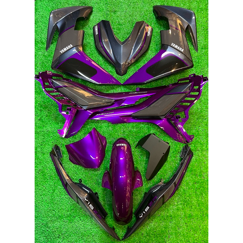 Cover Set Y16ZR Purple Bojam Energy Batman Yamaha | Shopee Malaysia