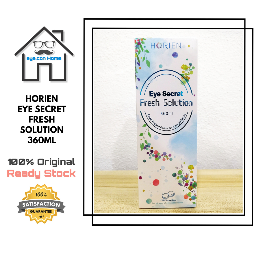 ⭐2027 NEW STOCK⭐ 👓 Horien Eye Secret Fresh Solution 360ml (Big Bottle ...