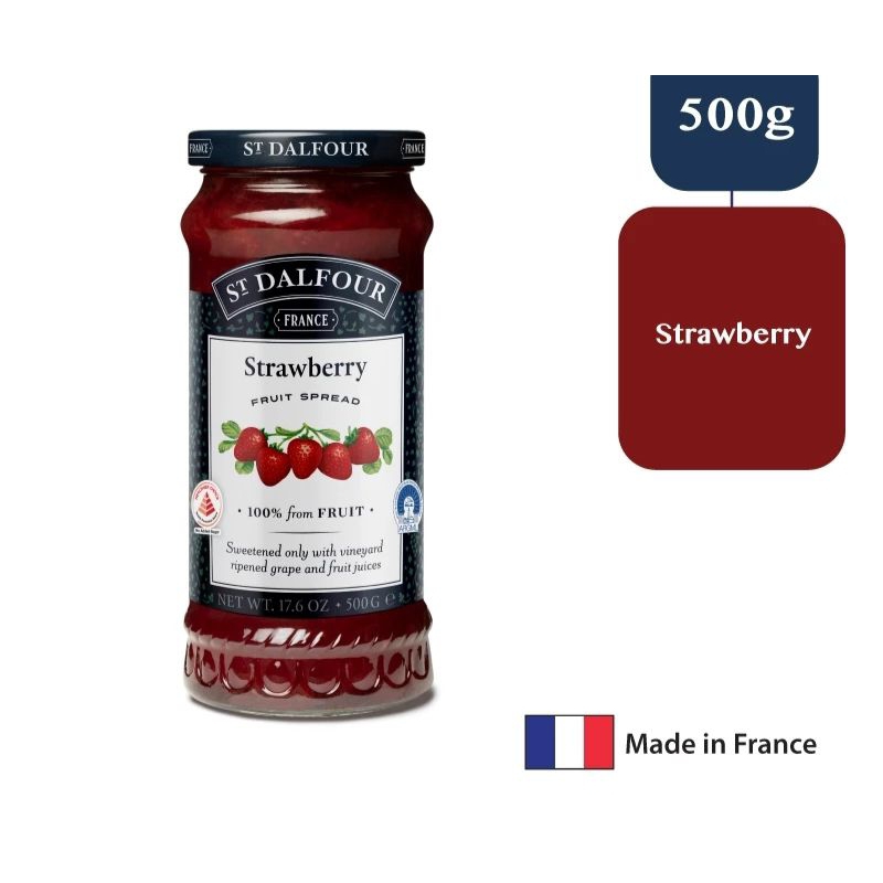 St Dalfour Fruit spread Strawberry 500g | Shopee Malaysia
