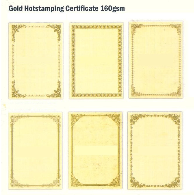 A4 CERTIFICATE CARD 160GSM 100PCS/pack | Shopee Malaysia