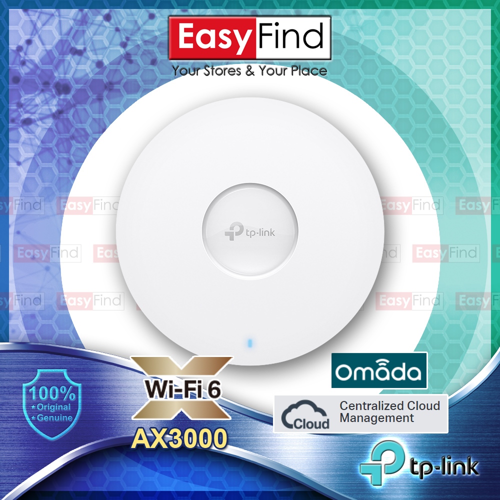 TP-LINK EAP653 AX3000 Ceiling Mount WiFi 6 Access Point | Shopee Malaysia