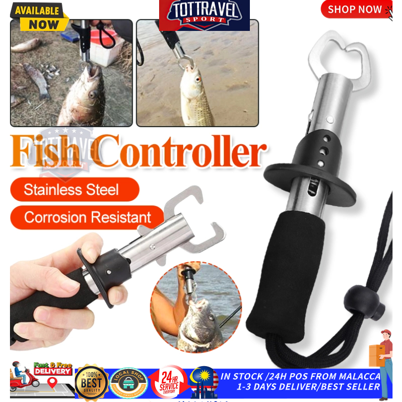 Fish Controller Rust Proof 304 Stainless Steel Portable Fish Grip Lip ...