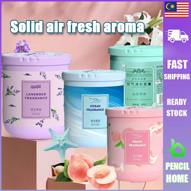 190g Household Deodorant Aromatic Indoor Perfume Freshener Solid ...