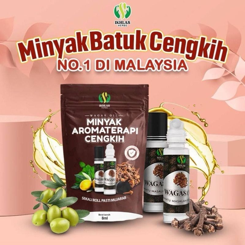 IKHLAS Minyak Aromaterapi Cengkih Wagas Oil Cengkih 7ml | Original 💯 ...