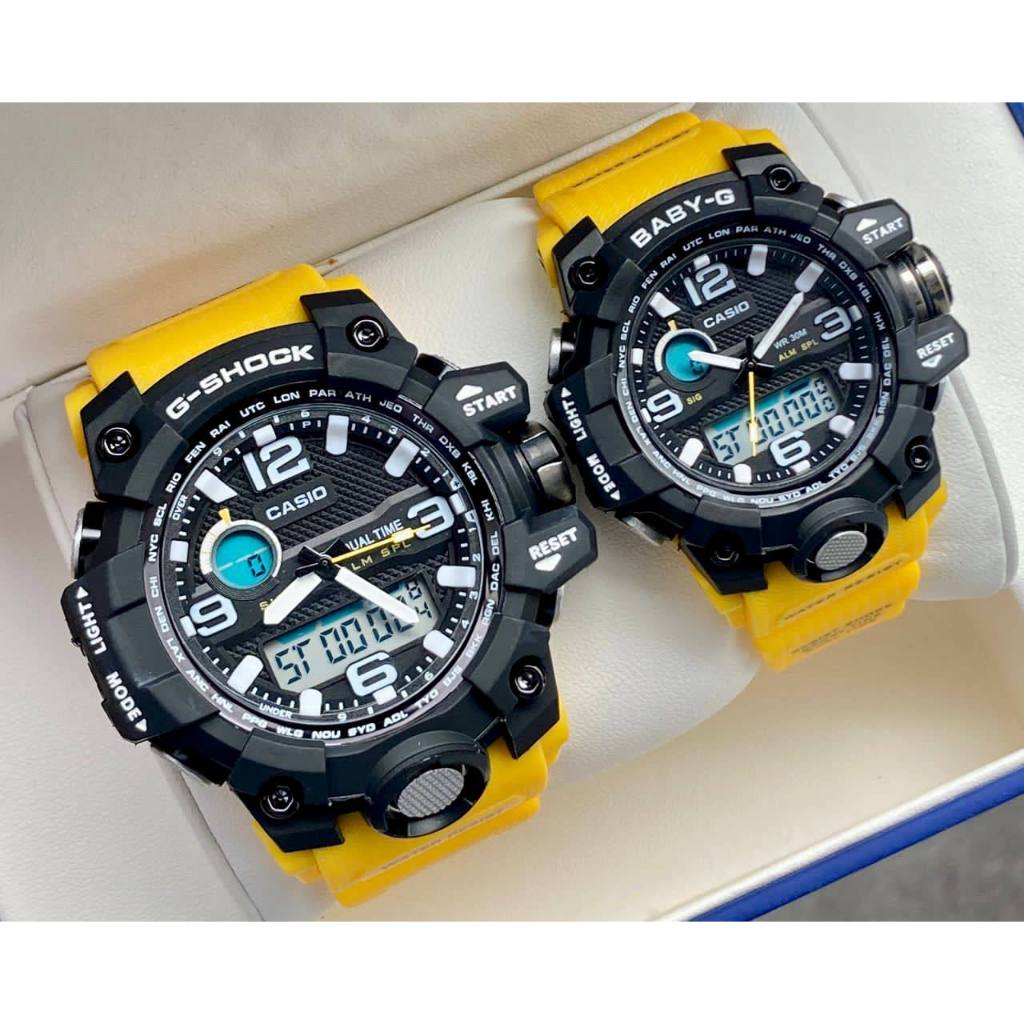 JAM COUPLE G SHOCK COUPLE MUD MASTER BABY G (JAM COUPLE LELAKI ...