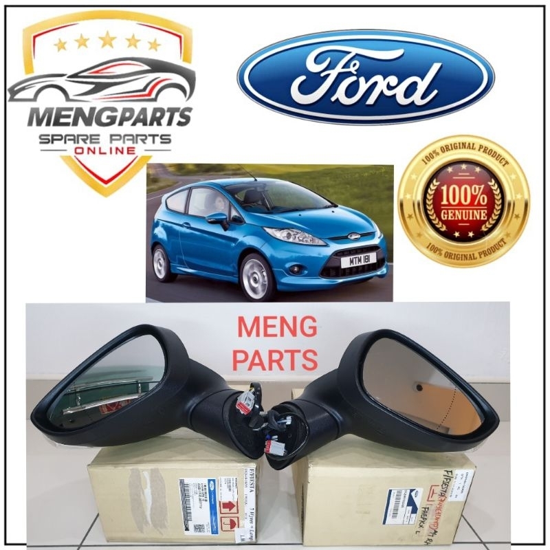 ORIGINAL FORD FIESTA SIDE MIRROR * 7 WIRE * AUTO FOLD DN24-69-12ZA95 ...