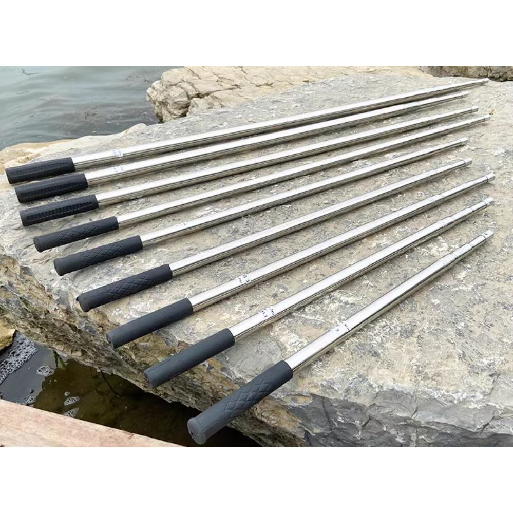 Telescopic Fish Net Stainless Steel Extendable Pole | Shopee Malaysia