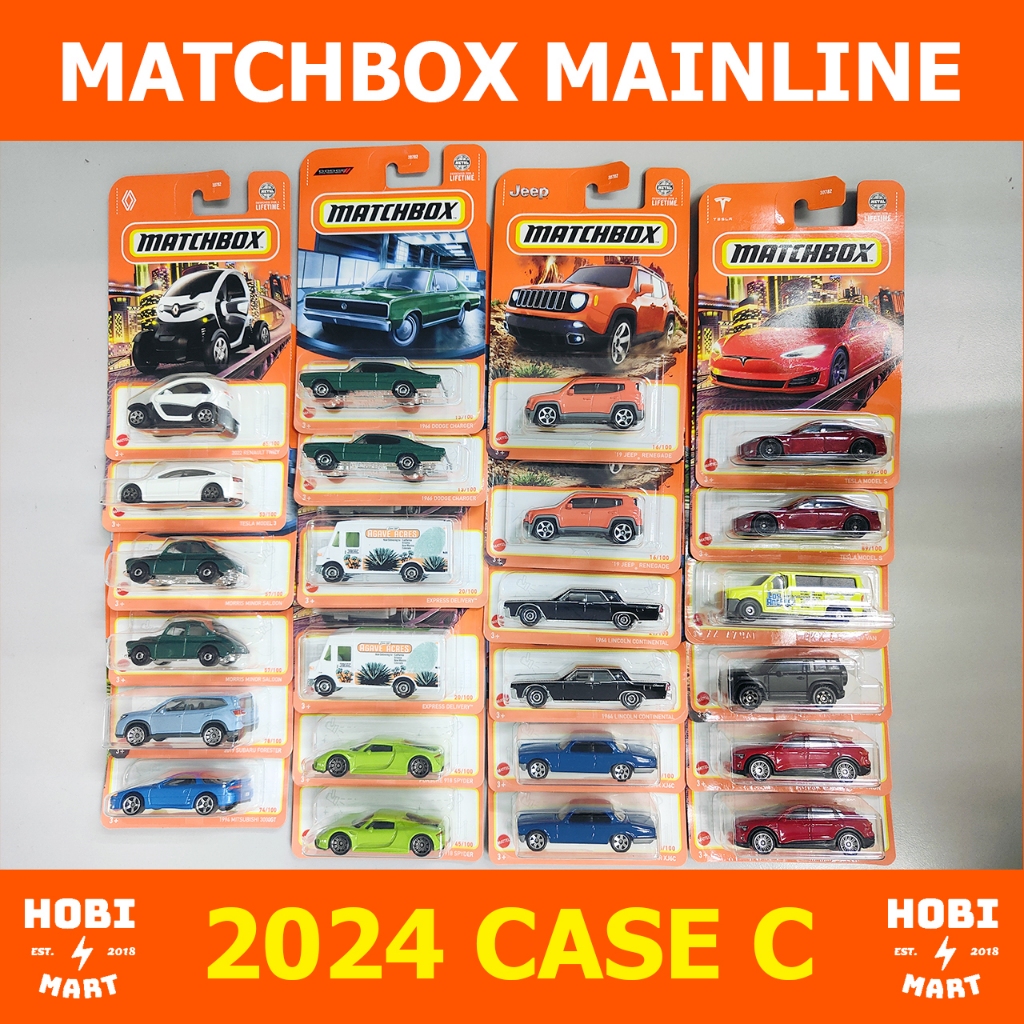 ORIGINAL Matchbox 2024 Basic Mainline card Ready Stock | Shopee Malaysia