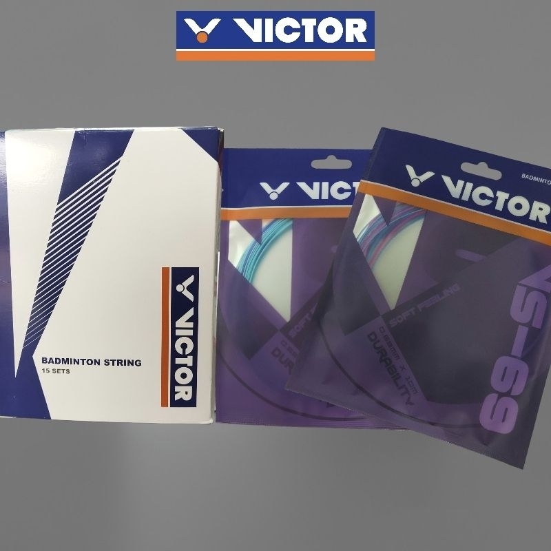 VICTOR VS-69 BADMINTON STRING (No Stringing) Original Badminton String ...