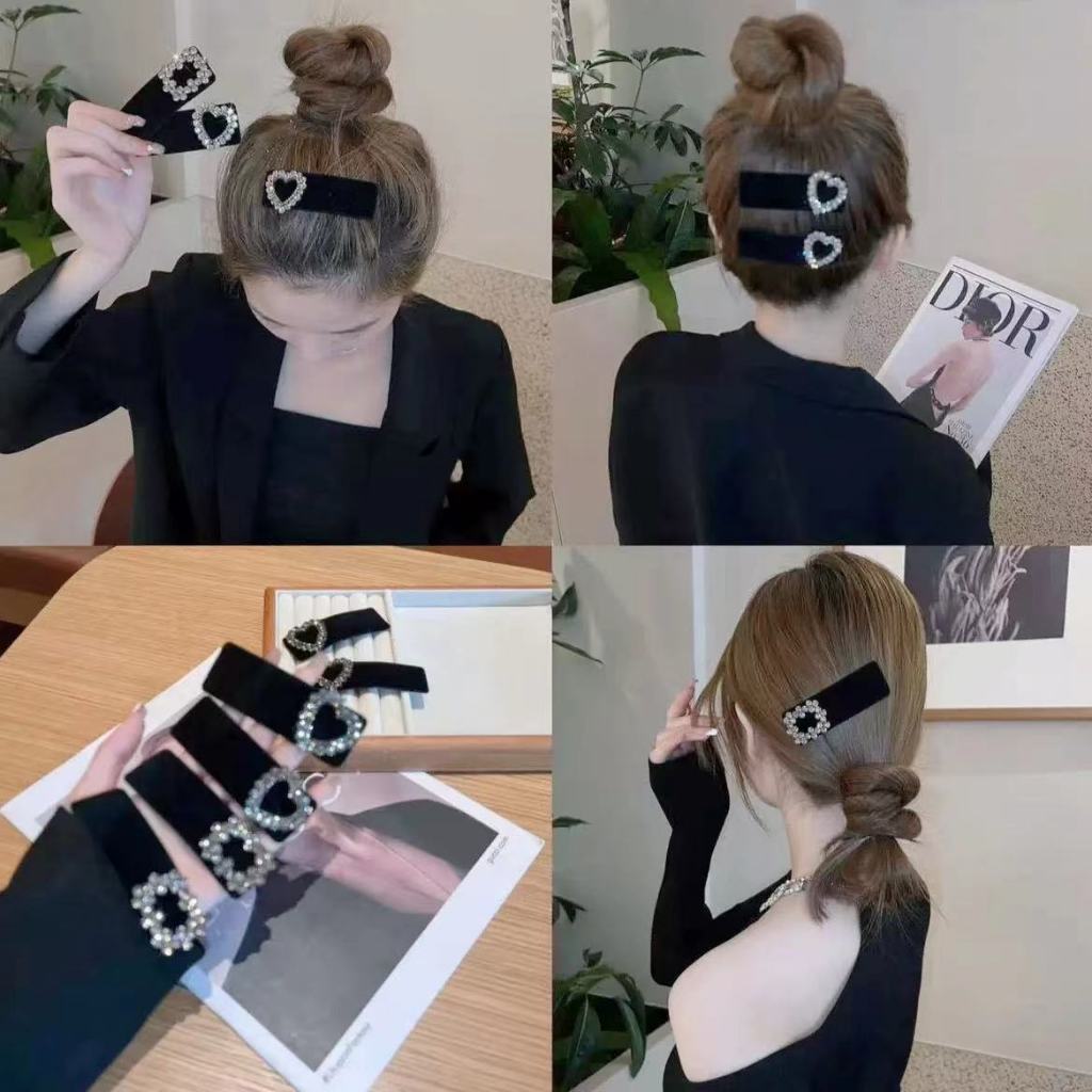 HC 75 - Korean Fashion Rectangular Hair Clip / BB Hair Pin / Sepit ...