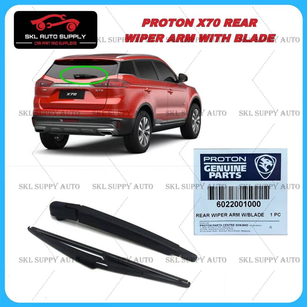PROTON X70 ARM REAR WIPER WITH BLADE BELAKANG CERMIN WIPER DAN BLADE ...
