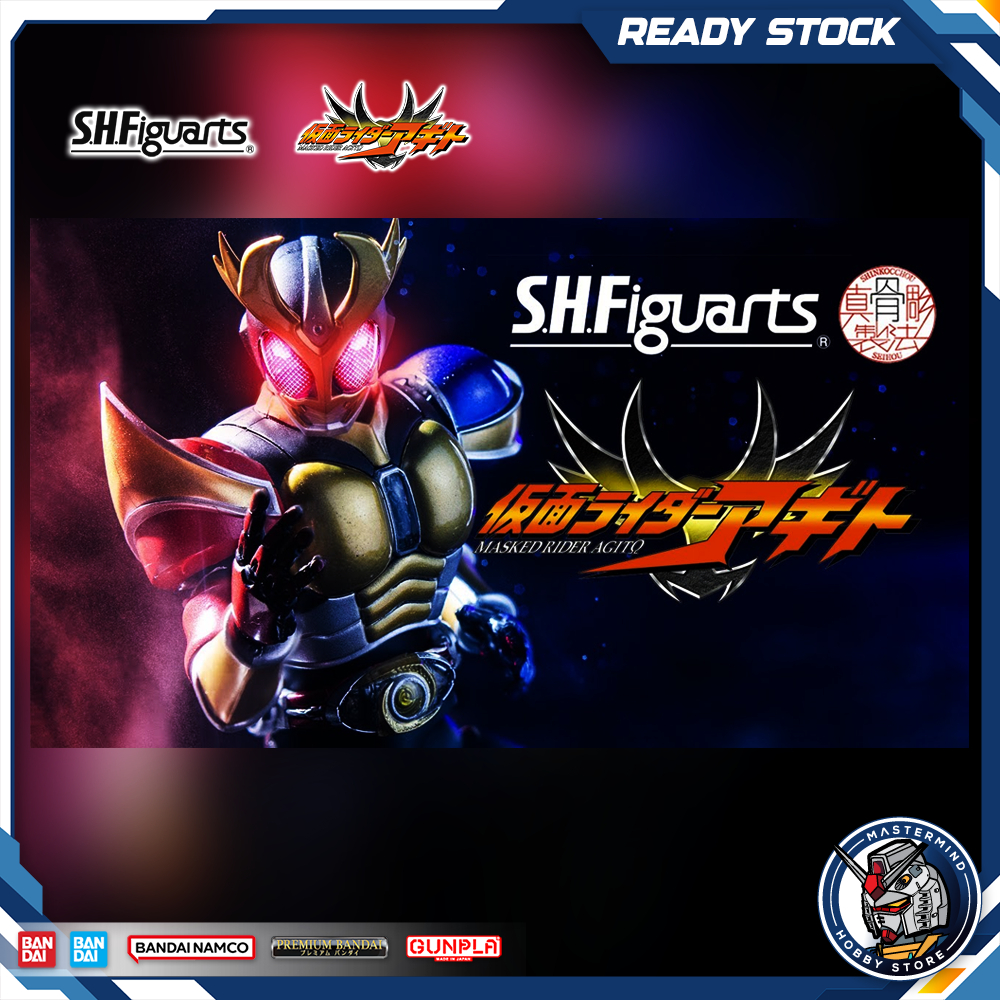 (Ready Stock) S.H.Figuarts Masked Rider Agito Trinity Form Action ...