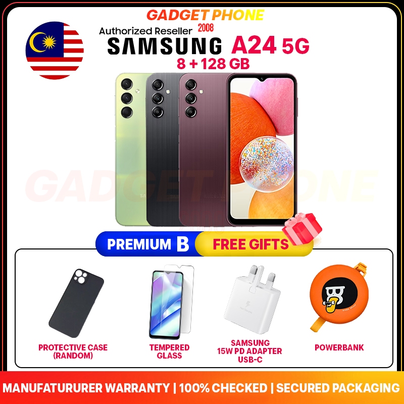 SAMSUNG Galaxy A24 (8 + 128GB) | Original New Set | 1 Year Warranty ...