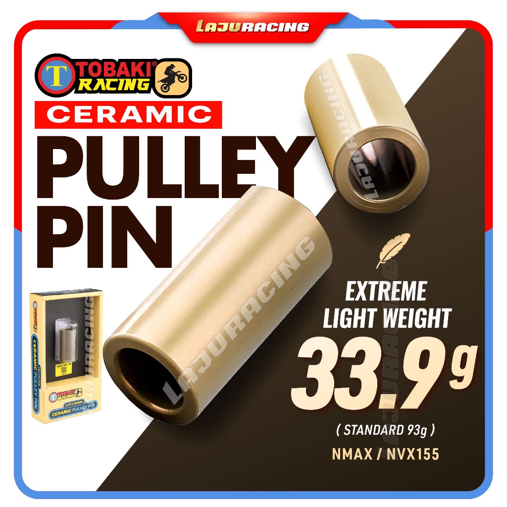 TOBAKI Ceramic CVT Pulley Pin NMAX NVX155 VARIO150 160 PCX ADV 150 EGO ...