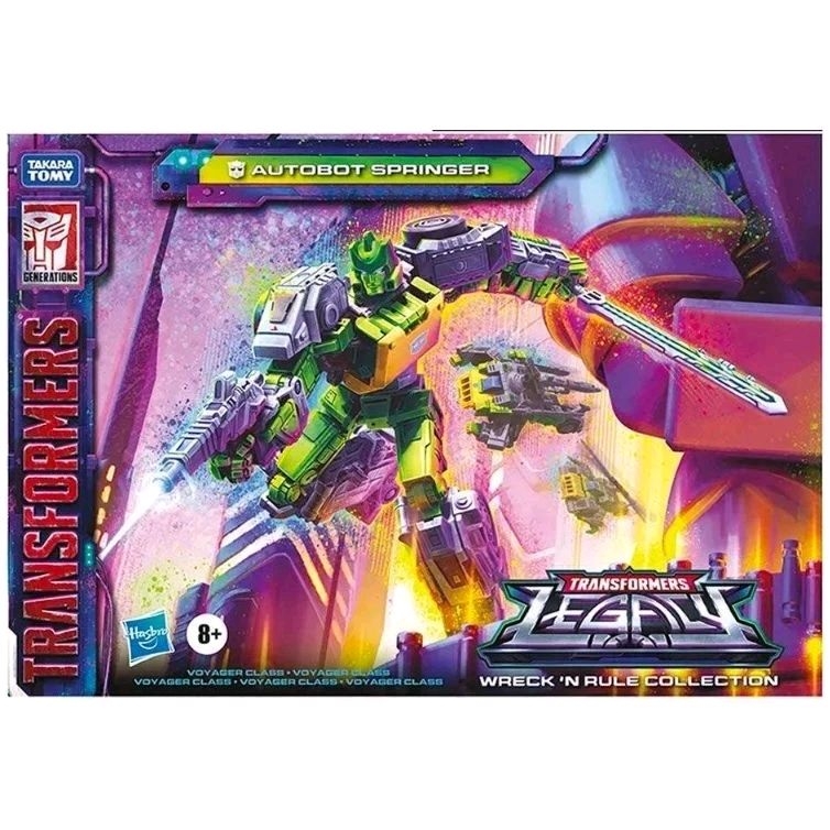 Transformers Legacy Wreck ‘N Rule Collection Springer Impactor Leadfoot ...
