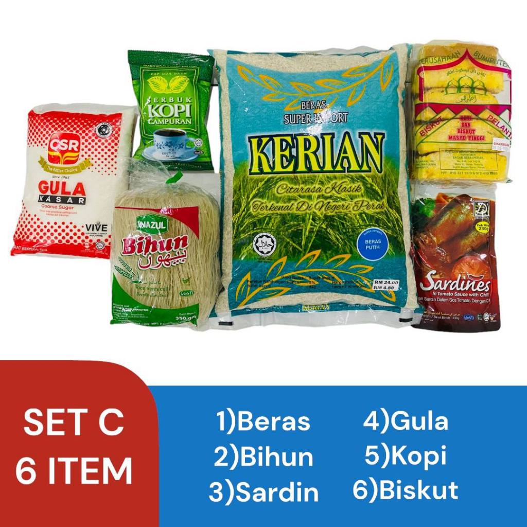BAKUL MAKANAN /SET BARANG KERING/BARANG DAPUR MURAH/HAMPER FOOD BOX ...
