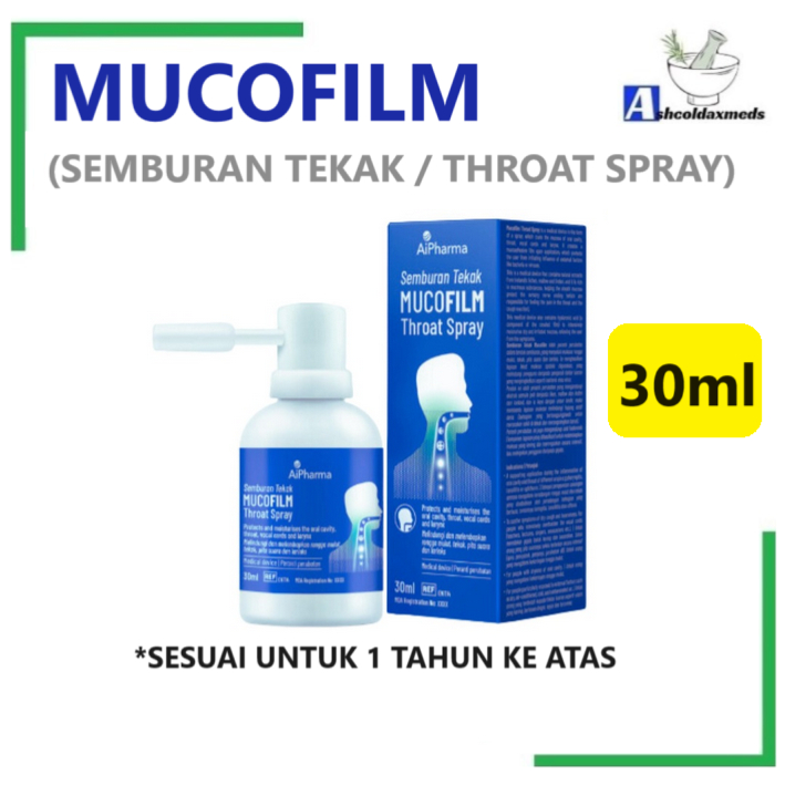 EXP05/26 Aipharma Mucofilm Throat Spray 30ml (Sakit tekak/hilang suara ...
