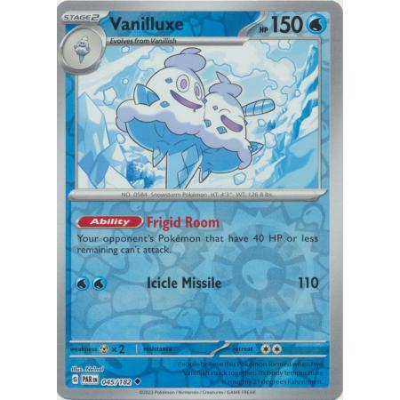 Vanilluxe / 045/182 / Reverse Holo & Uncommon / Scarlet & Violet ...