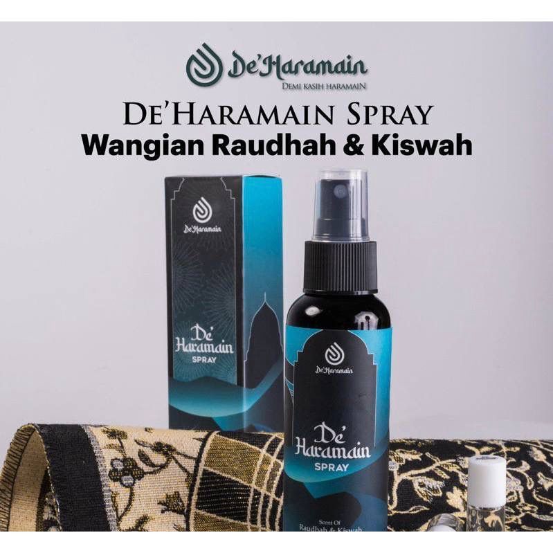 DE' HARAMAIN SPRAY Wangian Raudhah Madinah Pewangi Sejadah & Wangian ...