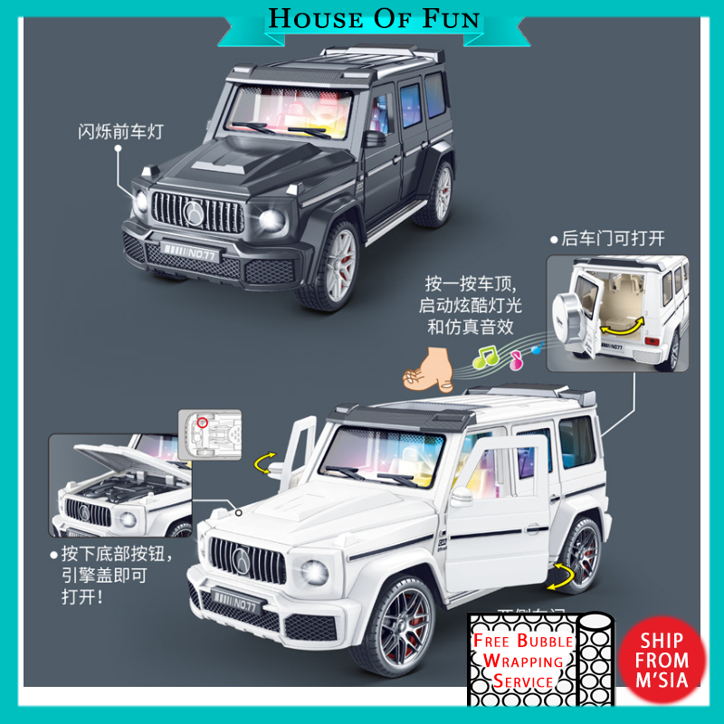 Mercedes-Benz Big G Wagon Models Sound and Light Car Toys Collection ...